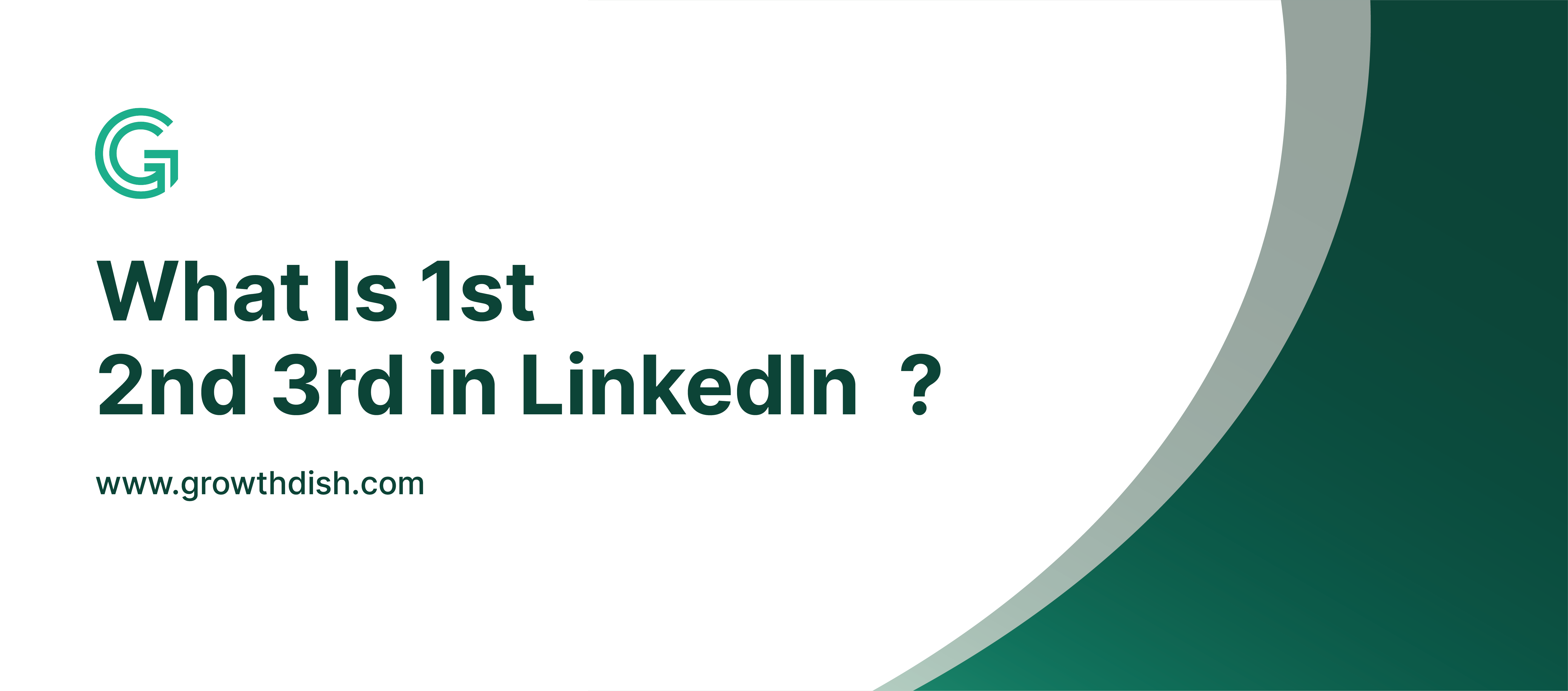 What Is 1st 2nd 3rd In LinkedIn GrowthDish What Is 1st 2nd 3rd In LinkedIn GrowthDish